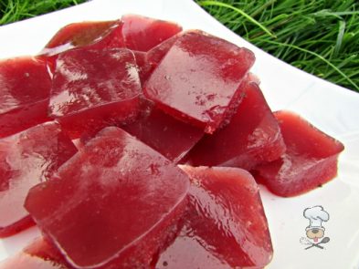 pomegranate apple gummies - Doggy Dessert Chef