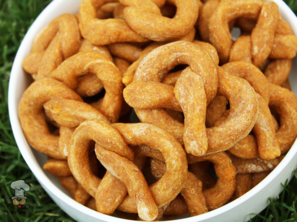sweet potato goat cheese pretzels - Doggy Dessert Chef