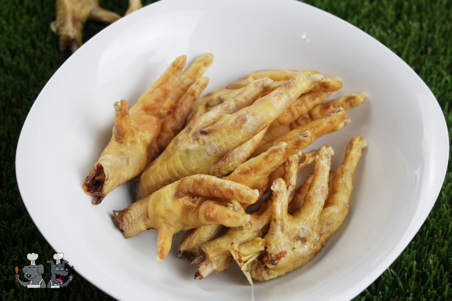 dehydrated chicken feet - Doggy Dessert Chef