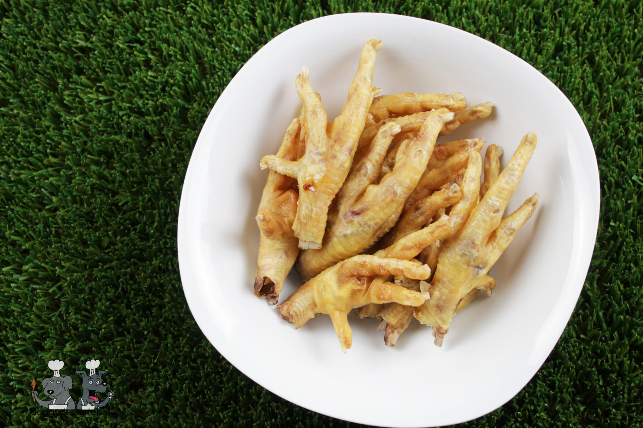 dehydrated chicken feet - Doggy Dessert Chef