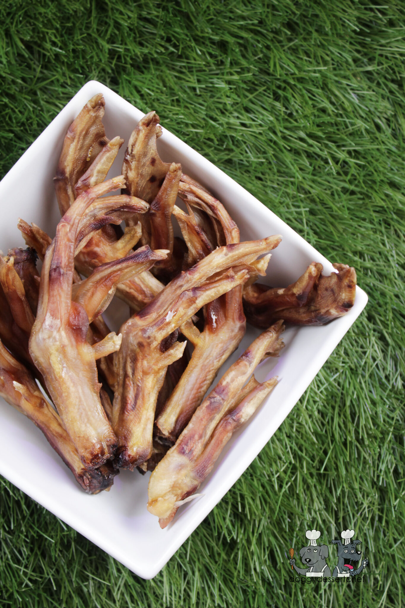 dehydrated duck feet - Doggy Dessert Chef