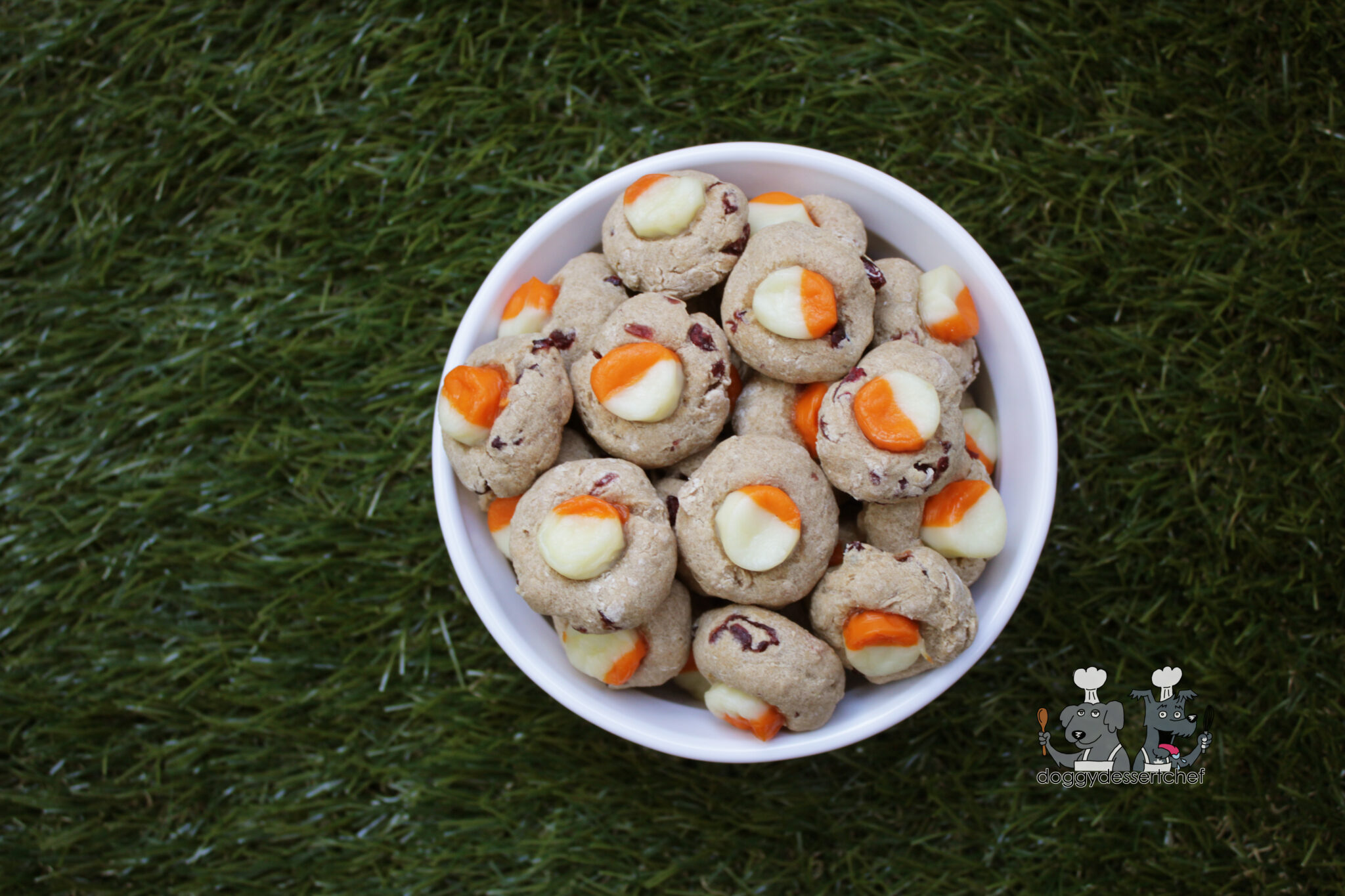 cheesy apple prints - Doggy Dessert Chef